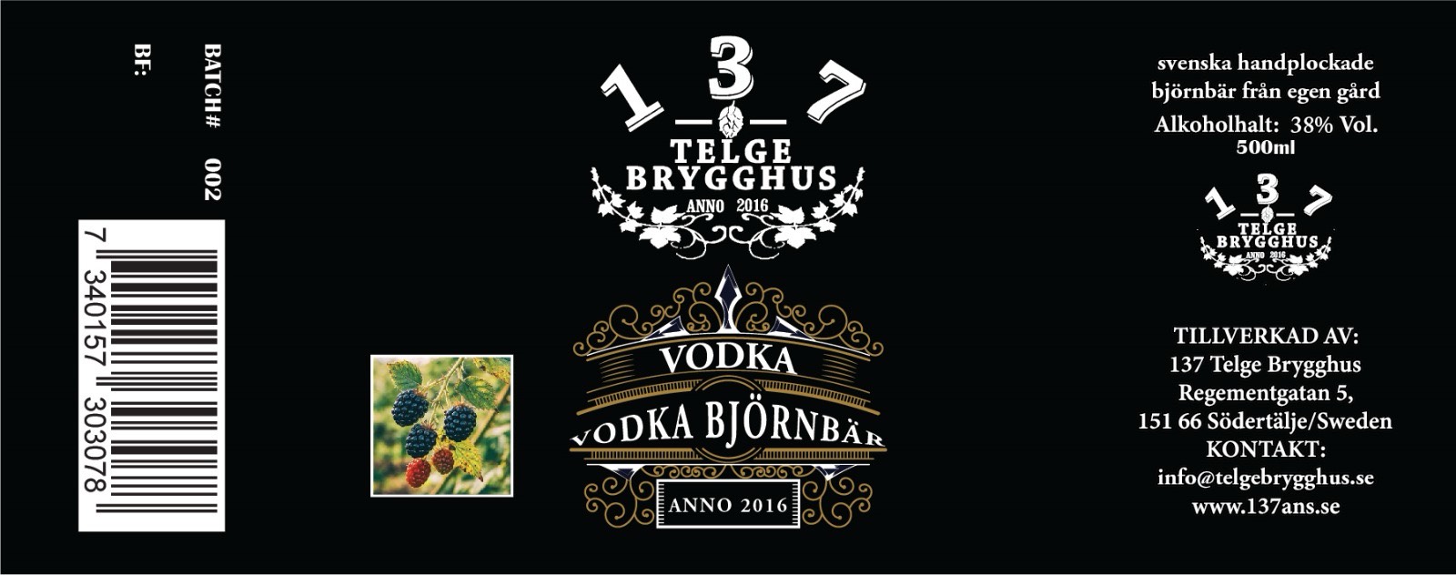 137:ans - Bar & Pub, Täljekebab, Bryggeri